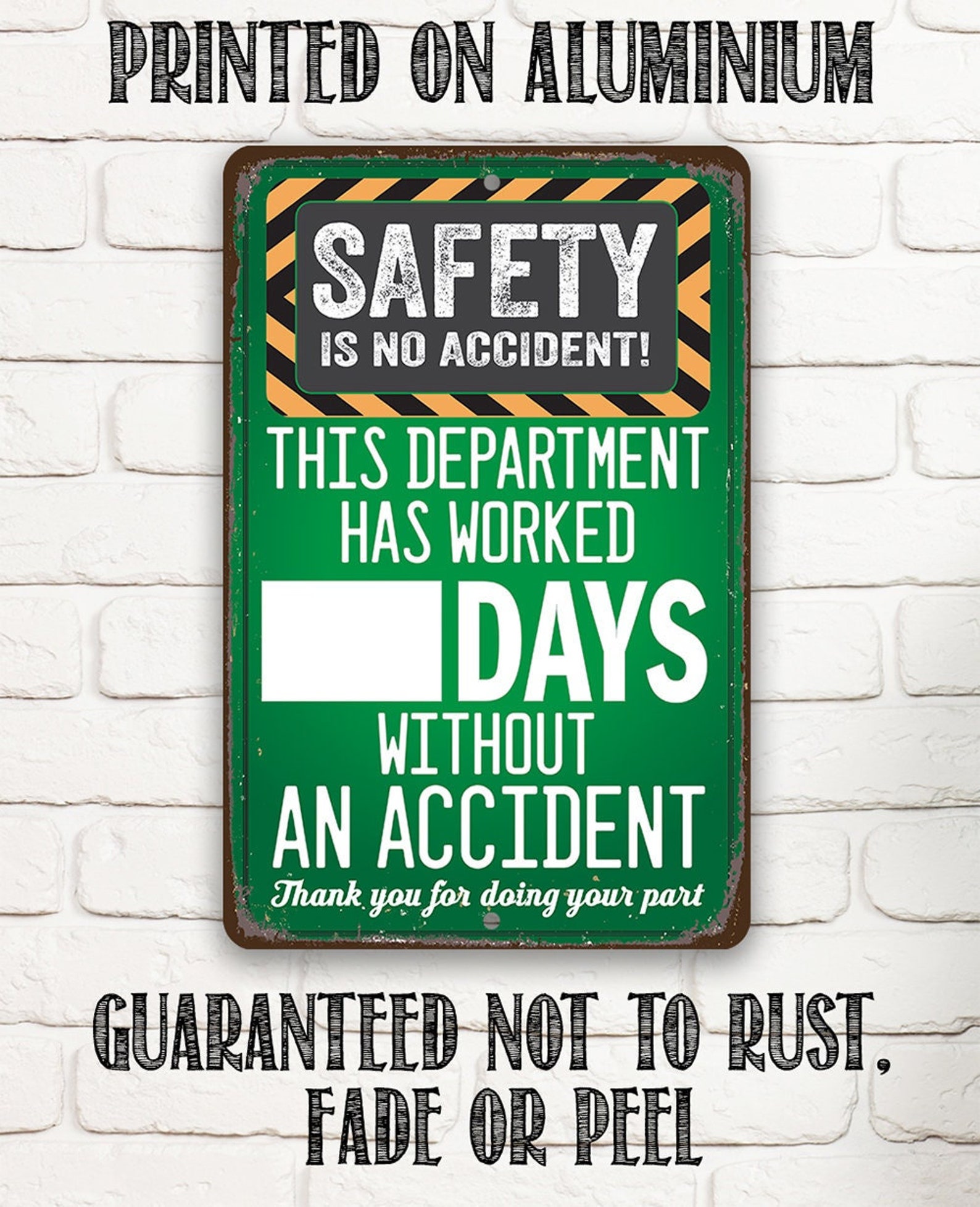 Safety is No Accident Caution and Warning Sign, Safety Signage for ...