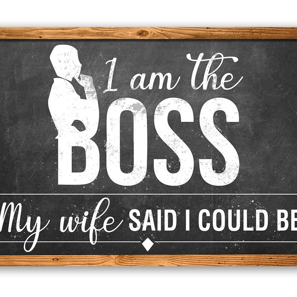 I Am the Boss - Etsy