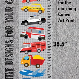 Working Wheels Personalized Growth Chart Repositionable - Etsy