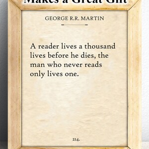Instant Digital Download George R. R. Martin A Reader Lives Title ...