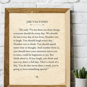 Instant Digital Download jim Valvano-3 Things Every Day..something ...