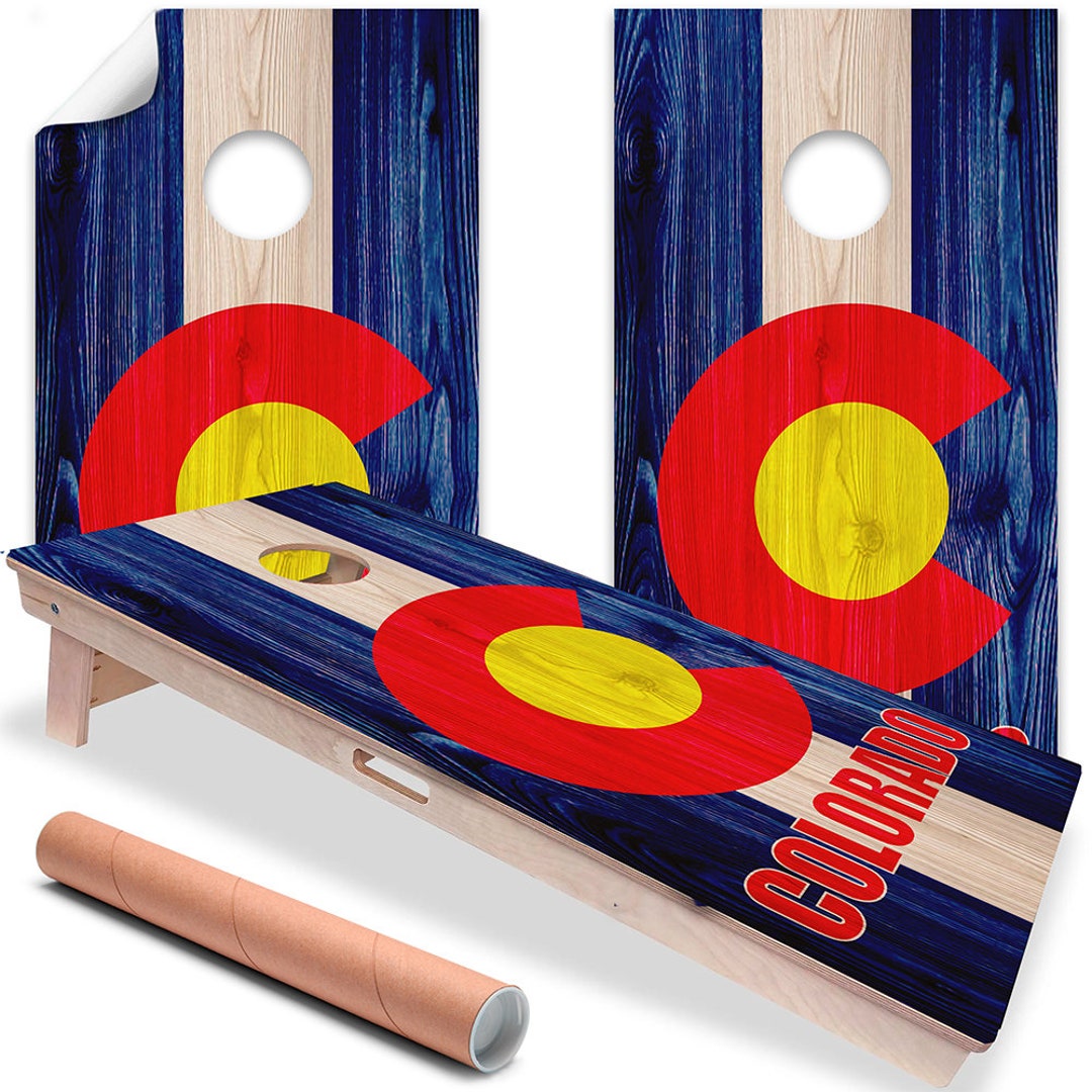 Cornhole Board Wraps and Decals for Boards Set of 2 Skins Professional ...