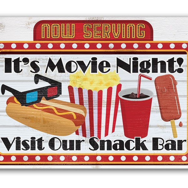 Snack Bar Sign - Etsy