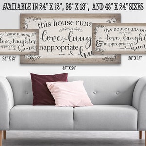 Inappropriate Humor-large Canvas-stretched on Wood-perfect Living Room ...