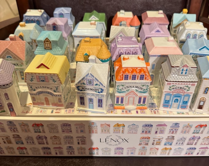 Lenox Spice Village Set - 2026. New in Box. - Etsy