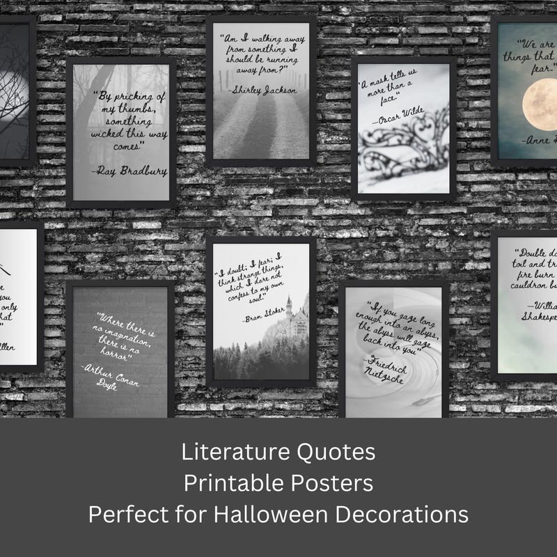 Gothic Literature Posters - Etsy
