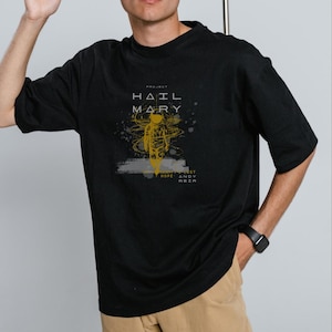 Project Hail Mary T-shirt Sci-fi Bookish Apparel Geek Literary Gift for ...