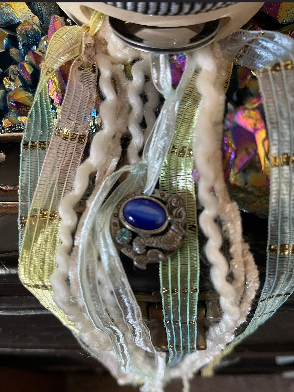 Charmed Mermaid Tambourine Art, Vintage Charm, Bodhi Gifts - Etsy