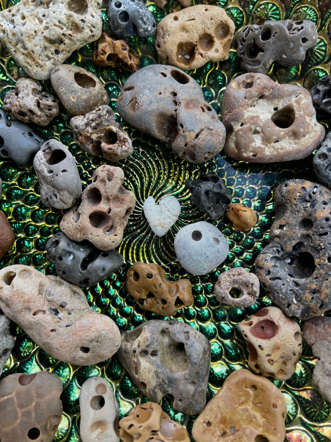 Witches Stones, Hag Stones, NOT DRILLED, Hex Stones, Same Day Shipping ...