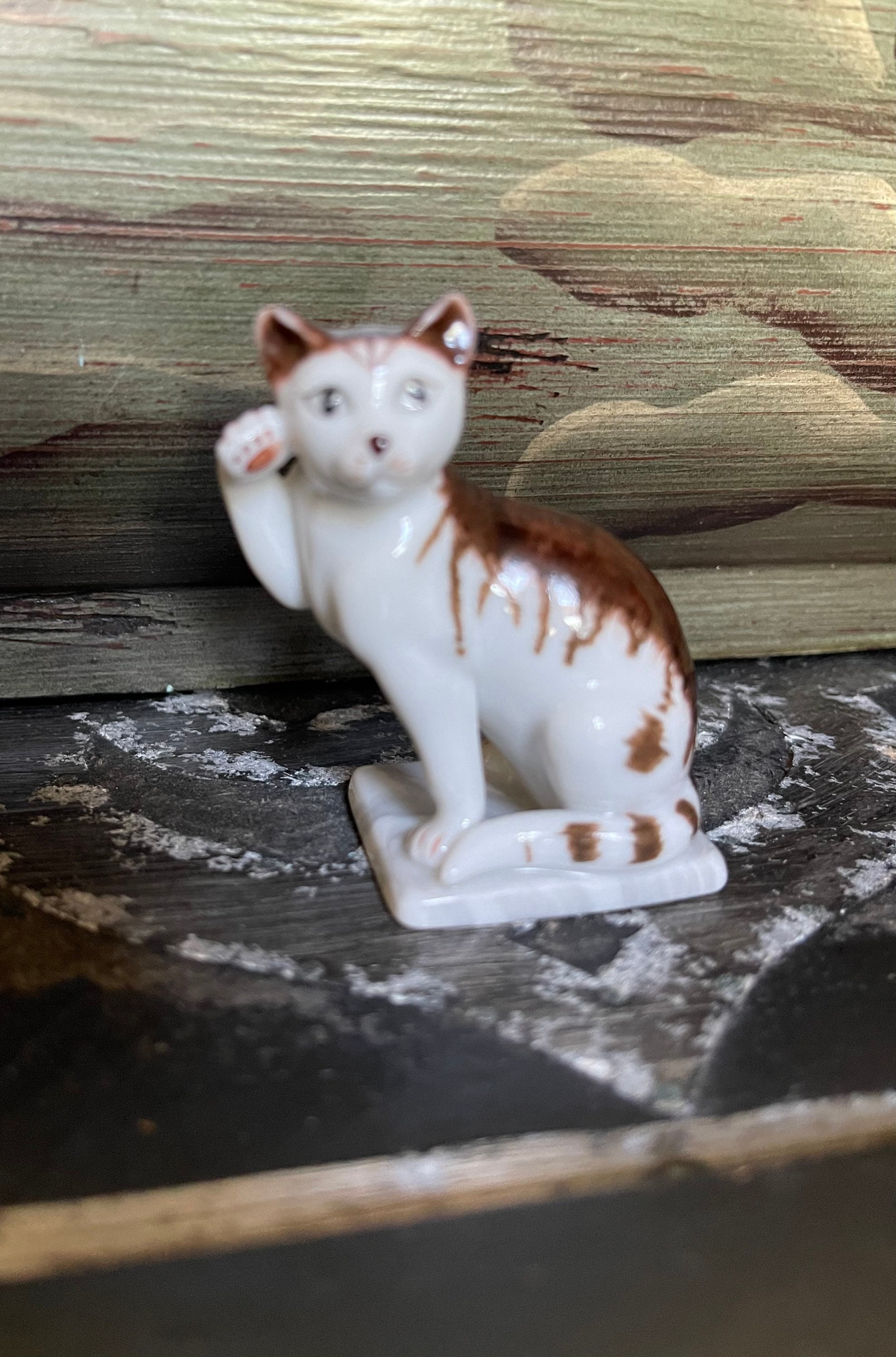 Curio Cat, Franklin Mint Cat, Vintage Cats, Gift, Porcelain Cat ...
