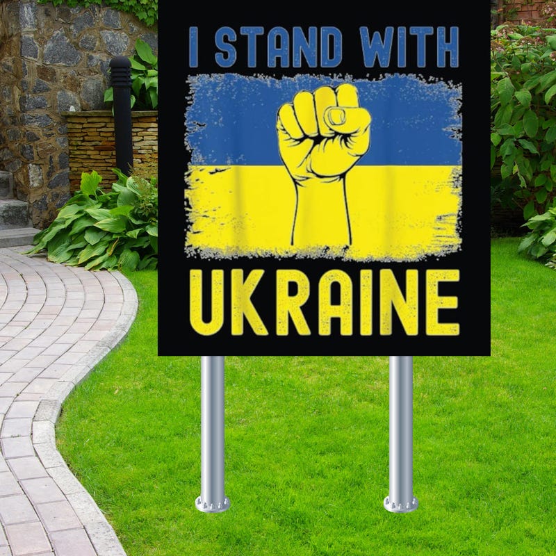 Ukrainian Yard Signs - Etsy