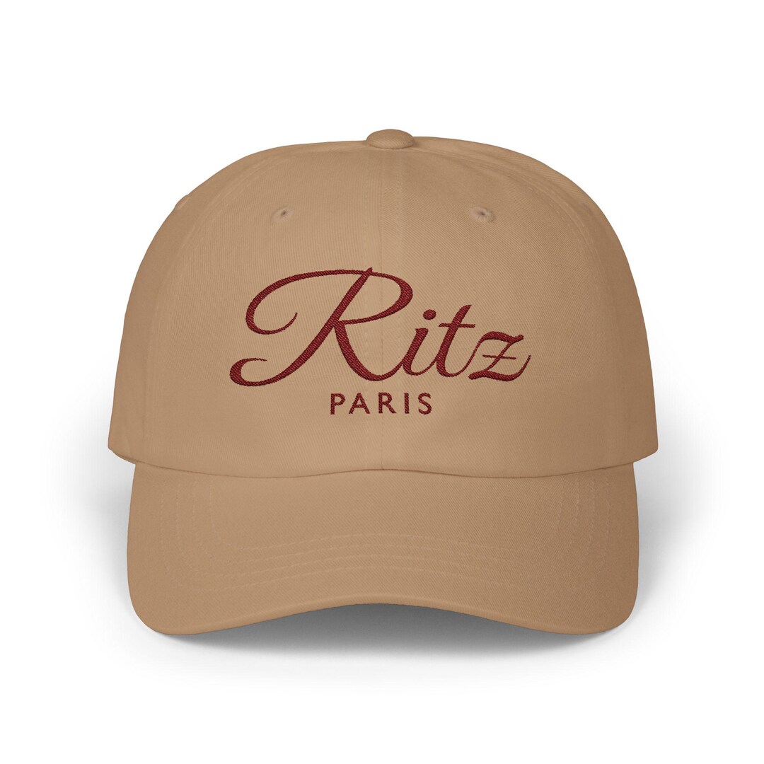 Classic Ritz Paris Embroidered Baseball Cap - Etsy