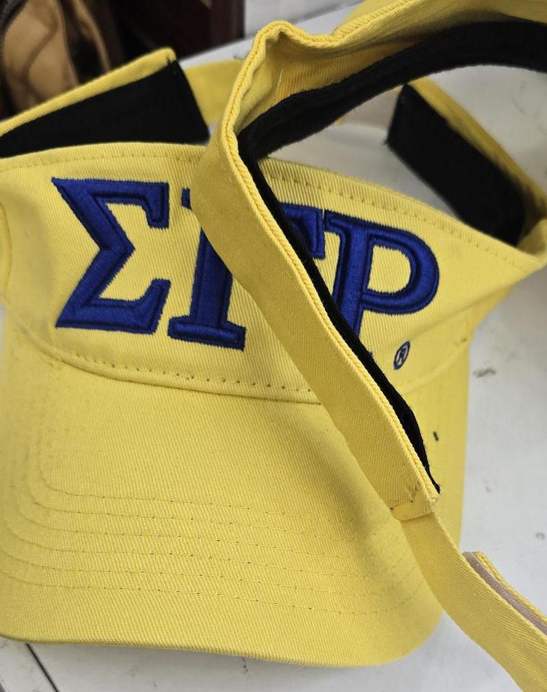 Sigma Gamma Rho Visor - Etsy