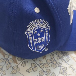 Zeta Phi Beta Satin Silk Bonnet ,baseball Hat Embroidered - Etsy