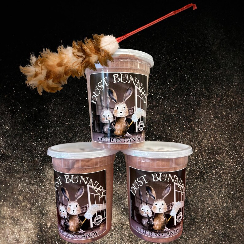 Dust Bunny Cotton Candy Dusty House Dusting Dust Color Cotton Candy ...