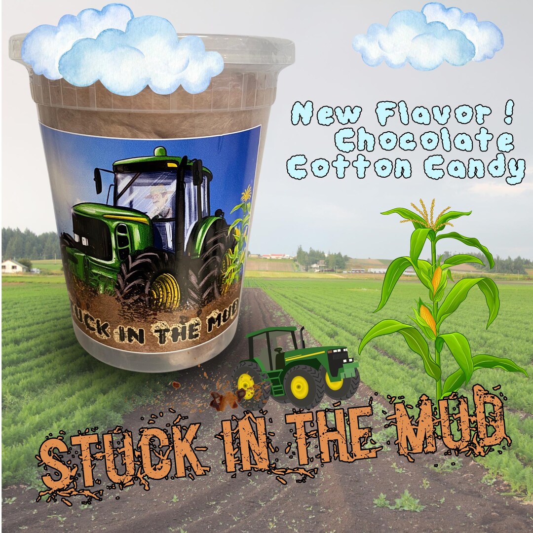 Tractor Themed Chocolate Cotton Candy Tractor Lovers She Thinks My ...
