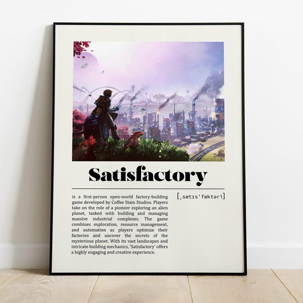 Satisfactory - Etsy