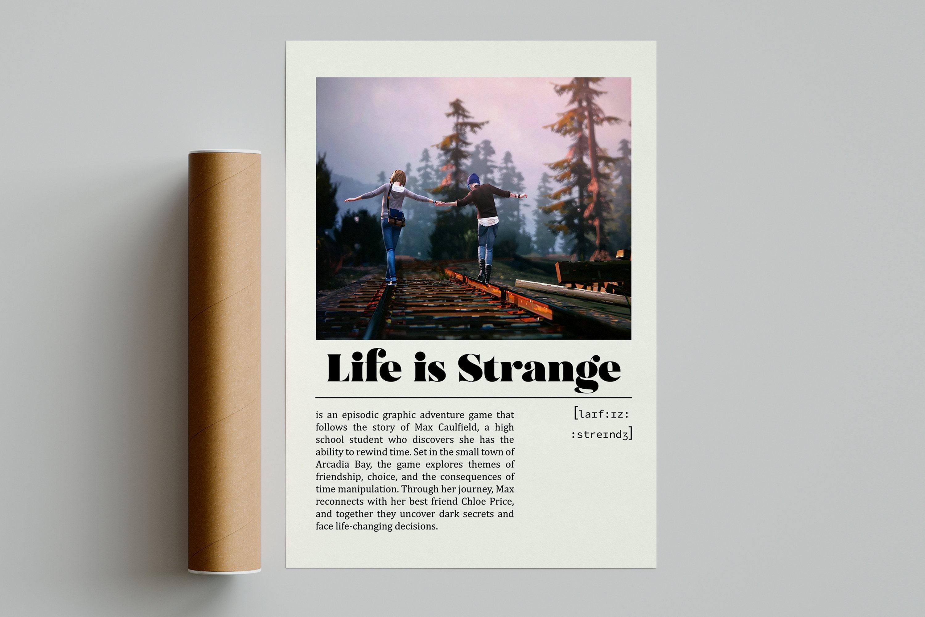 Life is Strange Poster Minimalist Game Vintage Retro Art Print Custom ...