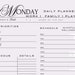 Classy Daily Focus Planner Unlimited Printing-gray - Etsy