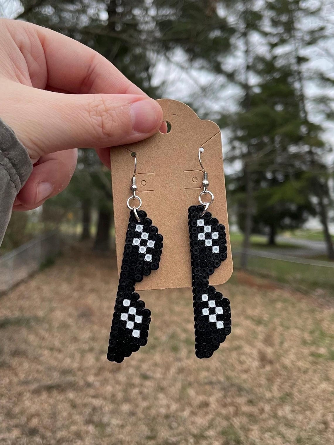 Troll Glasses Earrings | Mini Perler Beads | Meme Earrings - Etsy