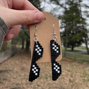 Troll Glasses Earrings | Mini Perler Beads | Meme Earrings - Etsy