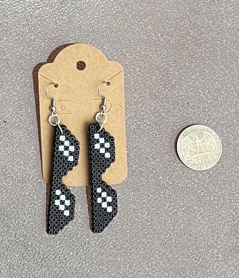 Troll Glasses Earrings | Mini Perler Beads | Meme Earrings - Etsy