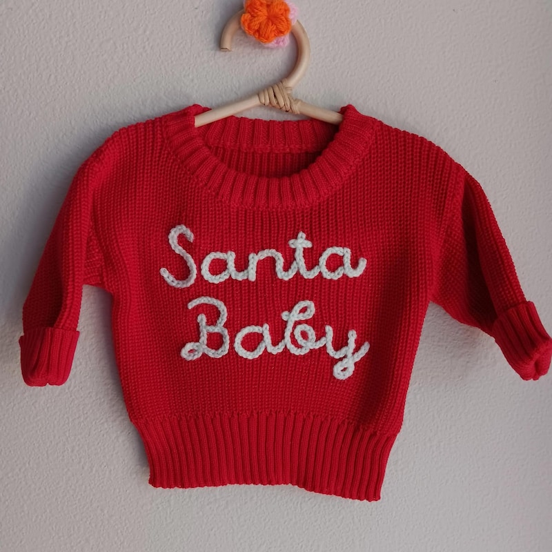 Baby Christmas Sweater - Etsy