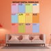 Large Monthly Wall Calendar A4 A3, Pastel Wall Planner PDF, Undated ...