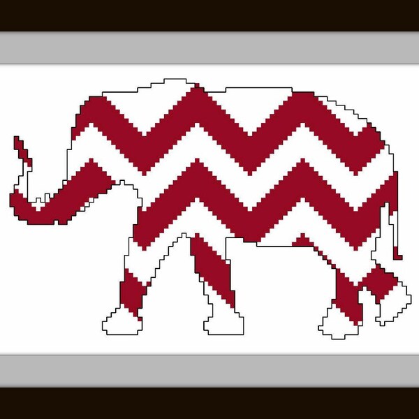 Svg Elephant Chevron - Etsy