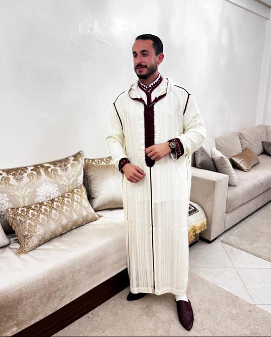 Antique Djellaba for Men , Djellaba Marrakech , Moroccan Djellaba for ...