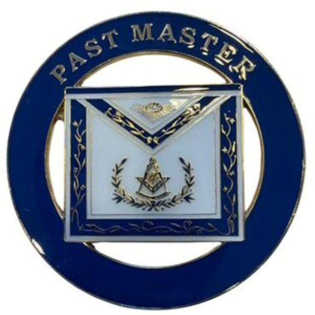 Custom Past Master Apron Car Emblem 3" Masonic Emblem Auto. - Etsy