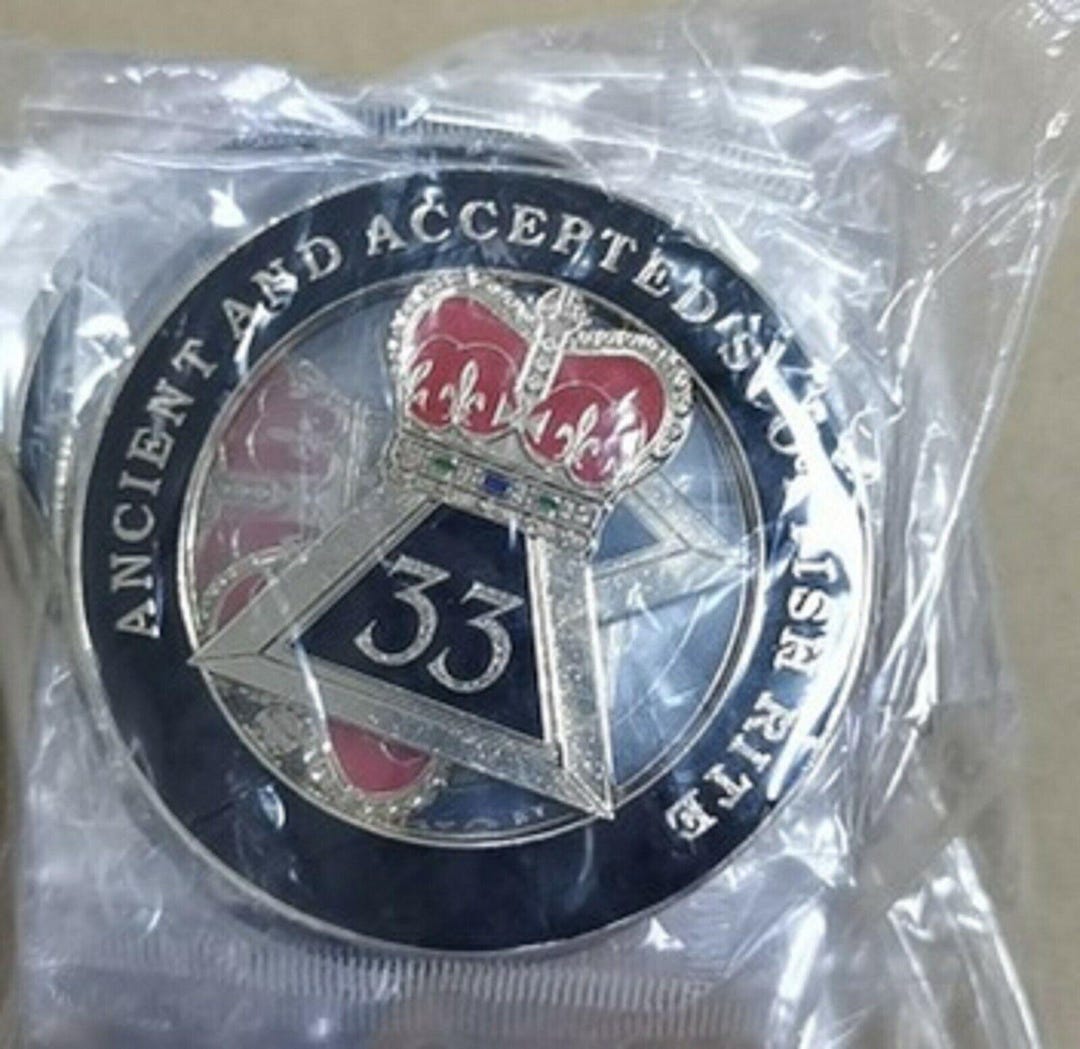 AASR 33rd Degree Car Emblem - Etsy