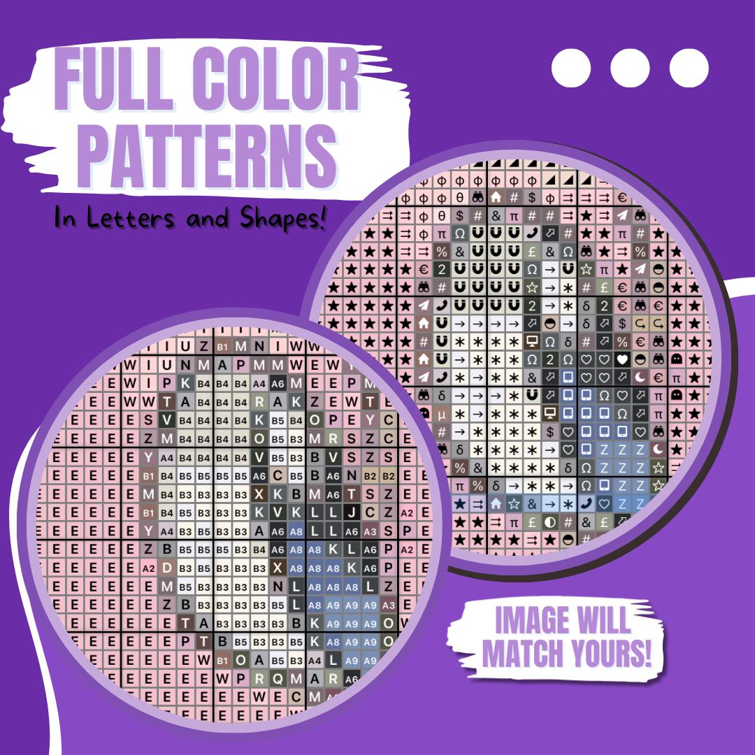 Mewtwo Pokemon Cross Stitch Pattern - Digital PDF, Instant Download - Etsy