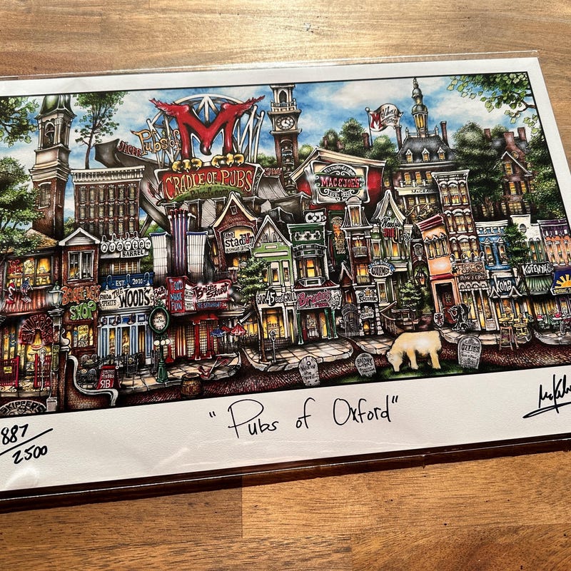 Oxford Limited Edition - Etsy