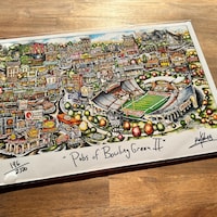 Bowling Green State University Poster 11x14 - Etsy
