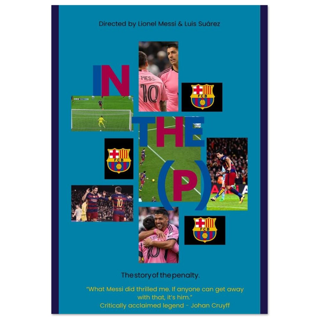 Messi-suarez Poster: Premium 70x100 Cm / 28x40 Matte Paper Print ...