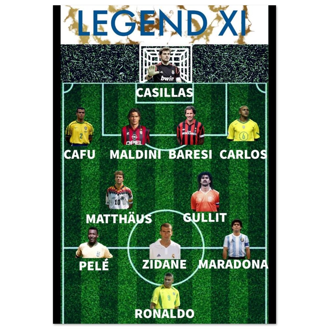 Legend XI Poster: Iconic 70x100 Cm / 28x40″ Matte Paper Print ...