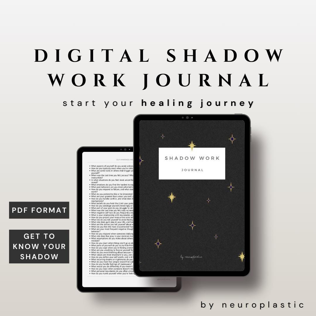 Shadow Work, Shadow Self, Shadow Work Exercises,shadow Work for ...