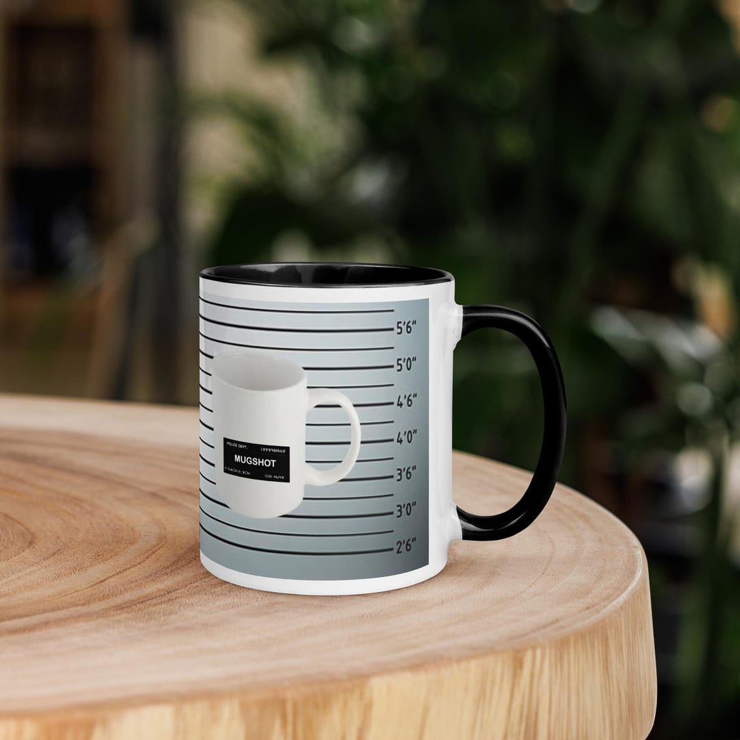 Mugshot Police Line up Mug - Etsy