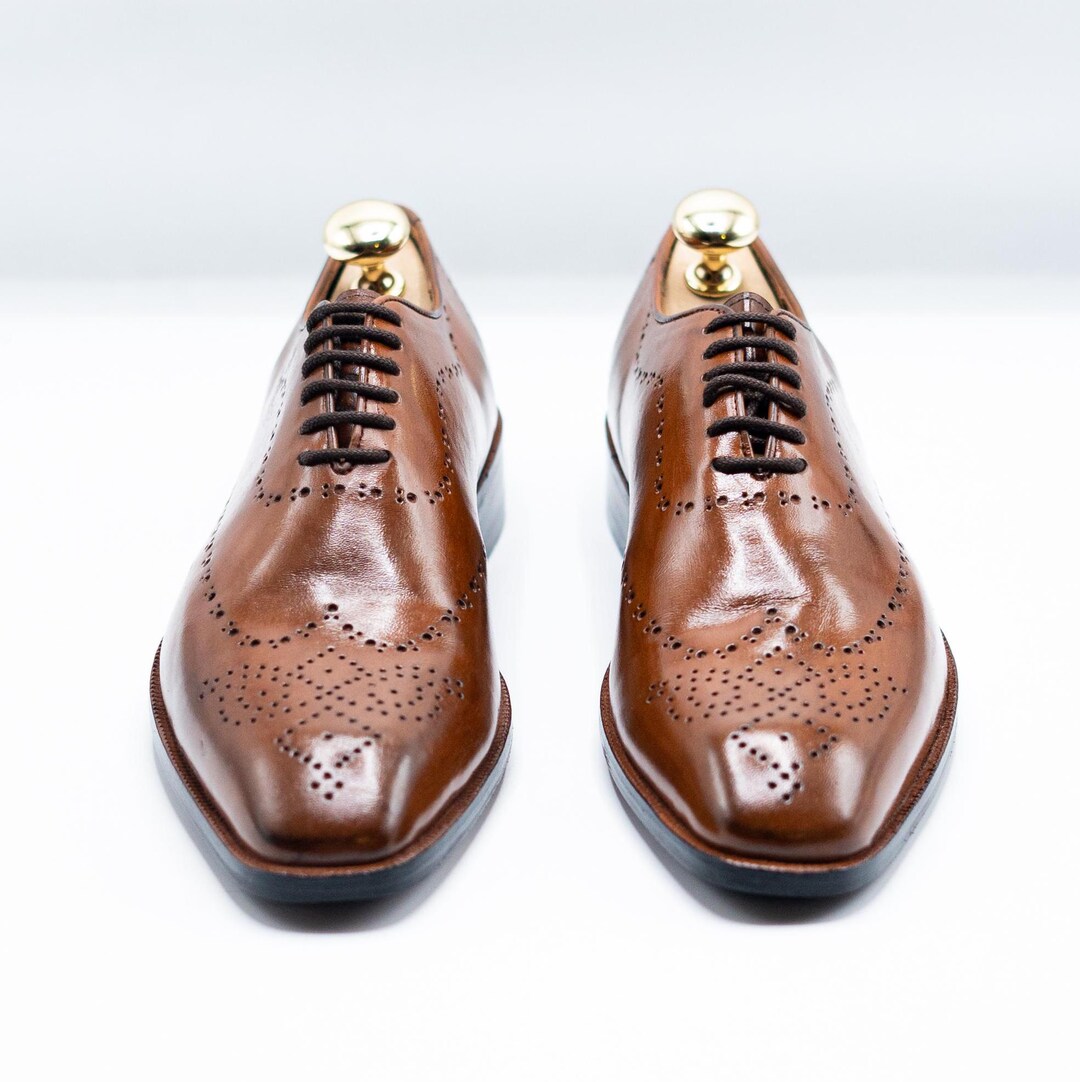 Men's Leather Shoe Oxford, Custom Made Shoes, Designer Men Shoes, Made ...