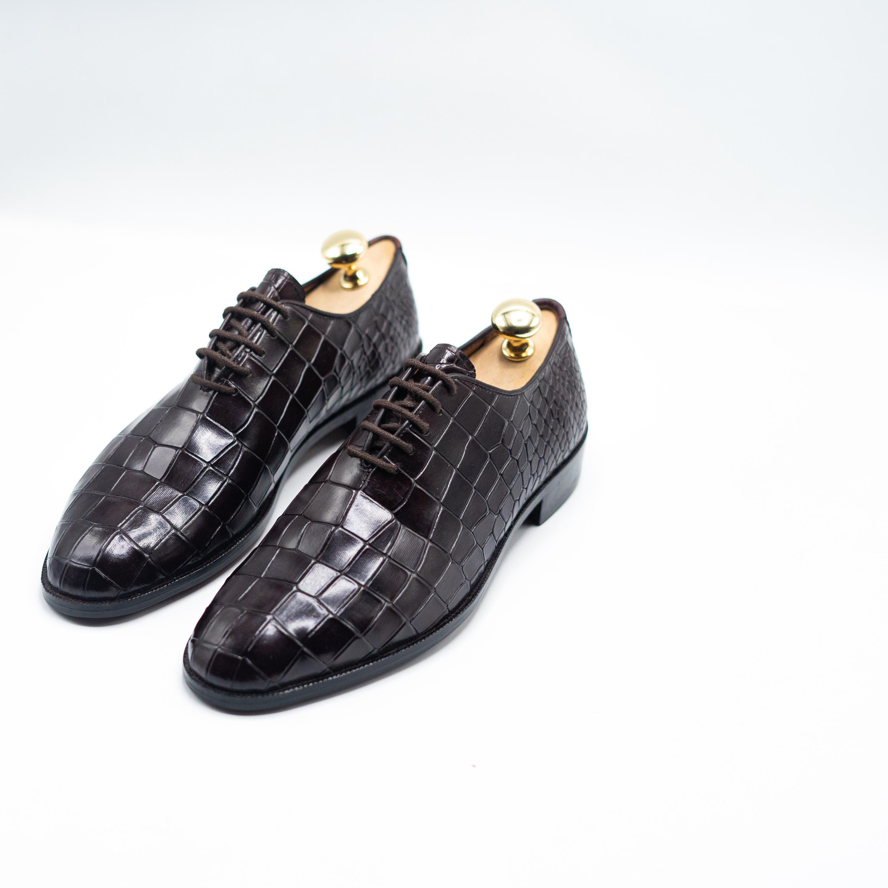 Men's Crocodile Shoe Oxford, Alligator Shoes, Designer Men Shoes, Made ...