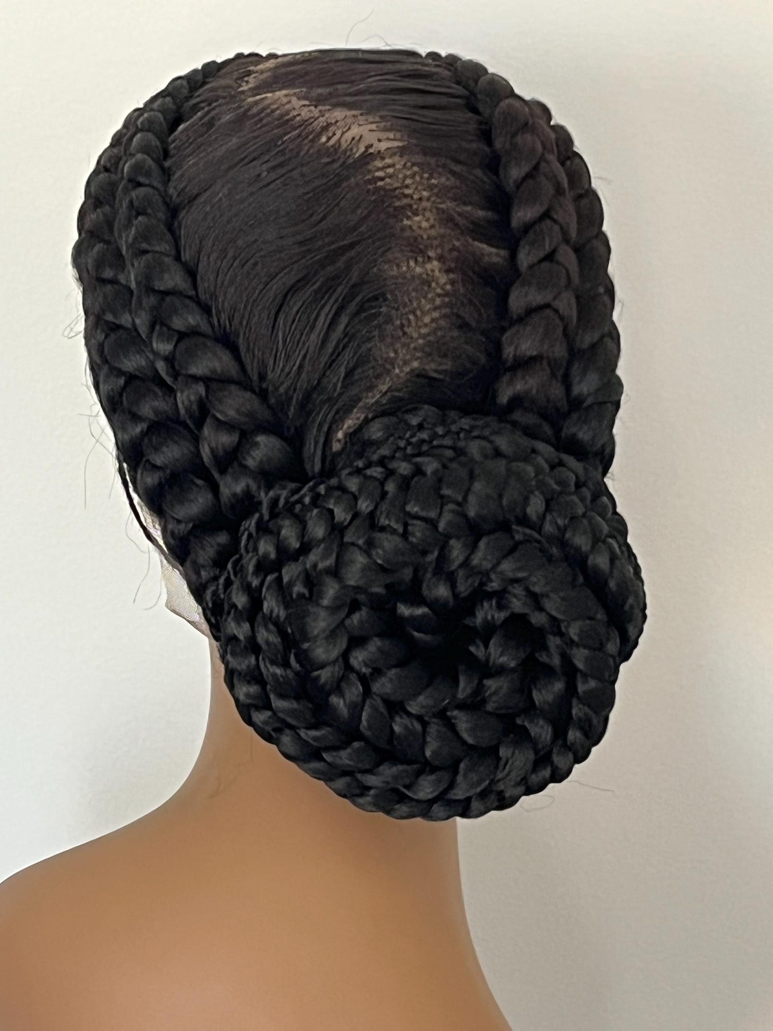 Braided Cornrows Wig , Unique Cornrows Wig, Ready to Ship Cornrows Wig ...