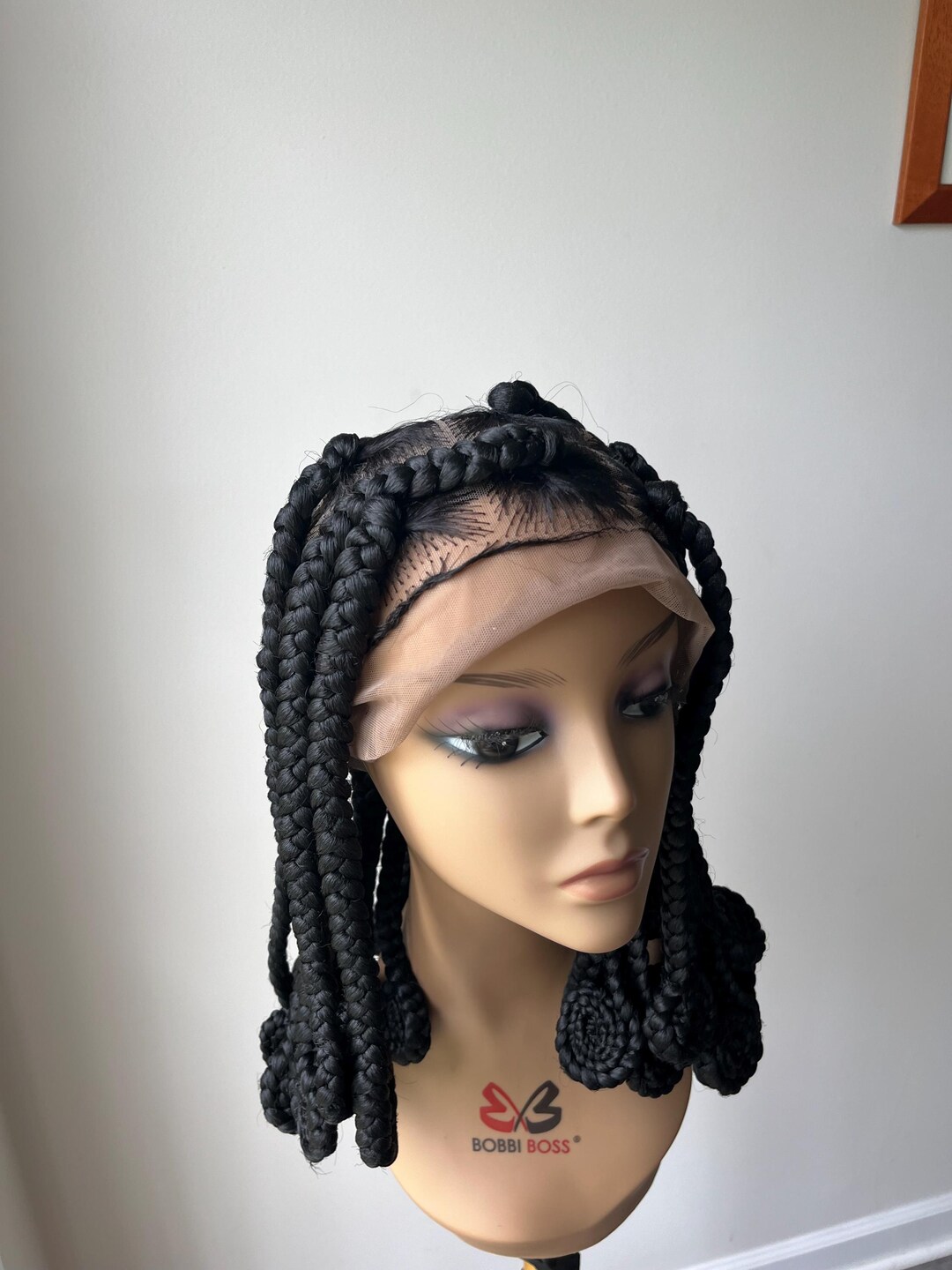 African Braided Wig , Ready Made Hair Braids. - Etsy