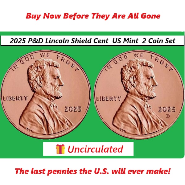 Penny 2025 P - Etsy