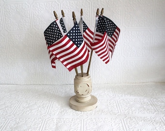 Flag Stand for Mini Flags 6 Flags Table Flag Stand Stands Americana ...