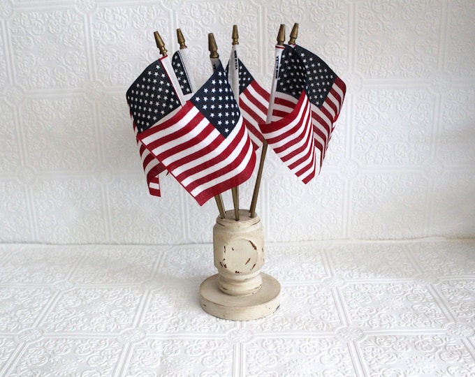 Flag Stand for Mini Flags 6 Flags Table Flag Stand Stands Americana ...