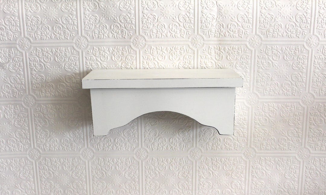 Painted Shelf Display Shelf Accent Shelf Decorative Shelf Home Decor ...