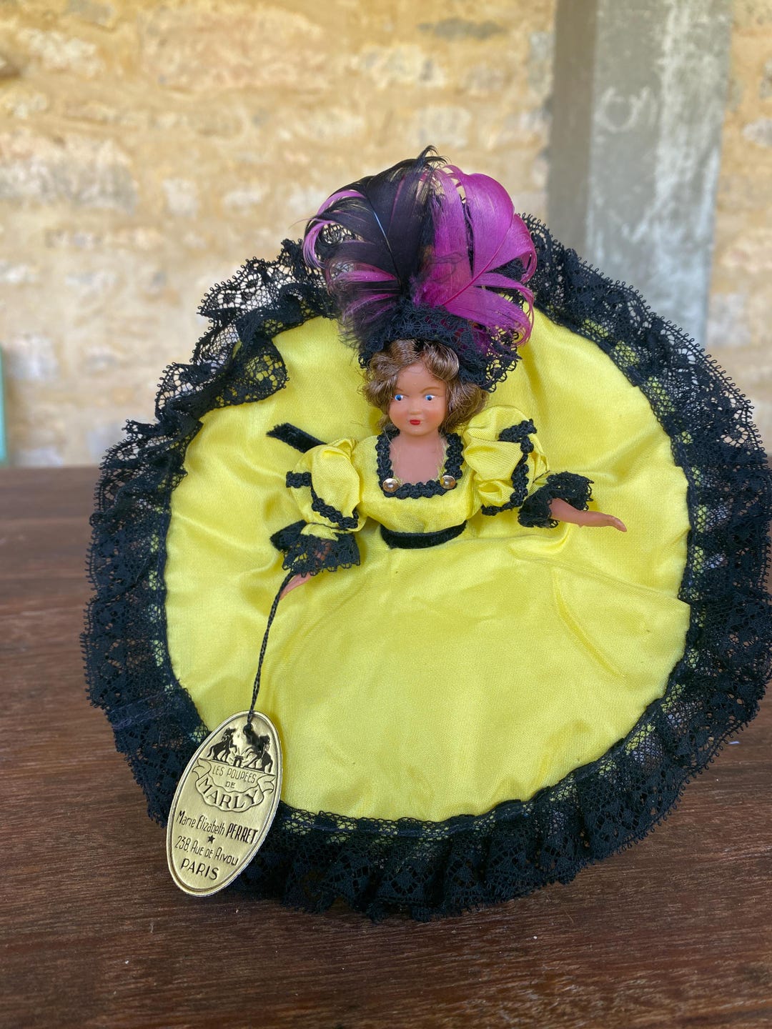 Very Rare Can-can Doll, Poupées De Marly, Perfect Condition, With Box ...