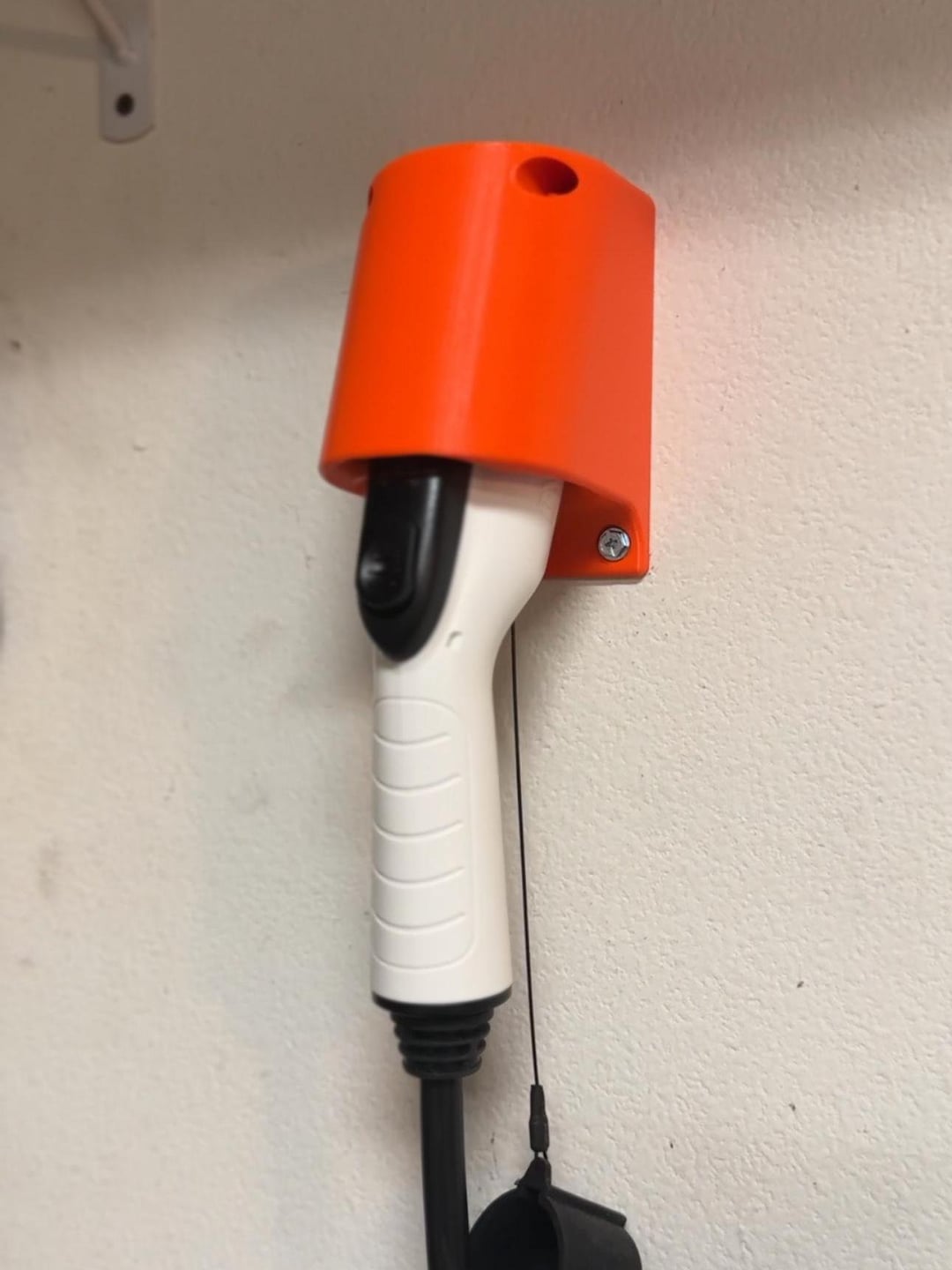J1772 EV Charger Wall Mount Holder / Holster (3D Printed) - Etsy