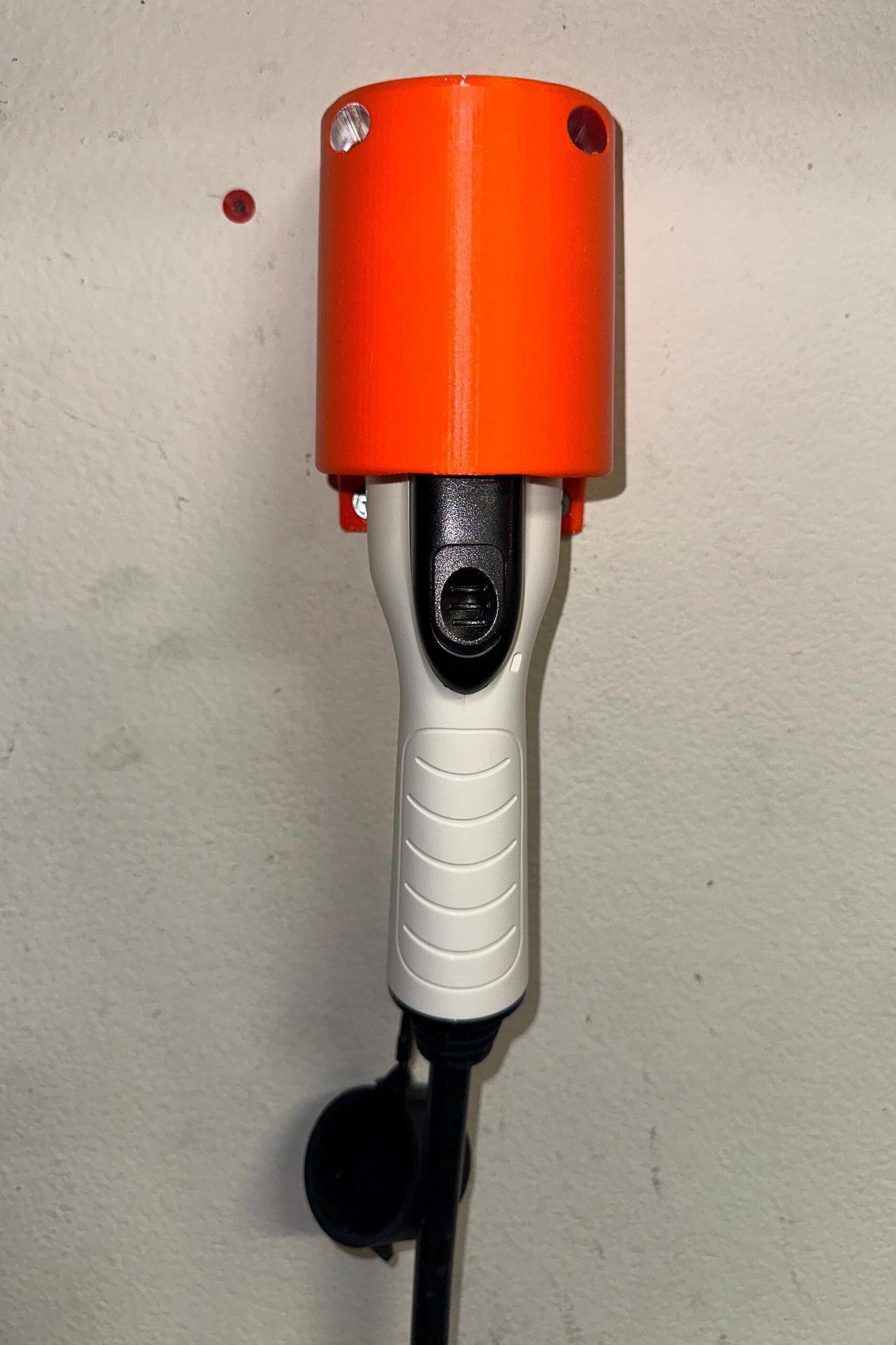 J1772 EV Charger Wall Mount Holder / Holster (3D Printed) - Etsy